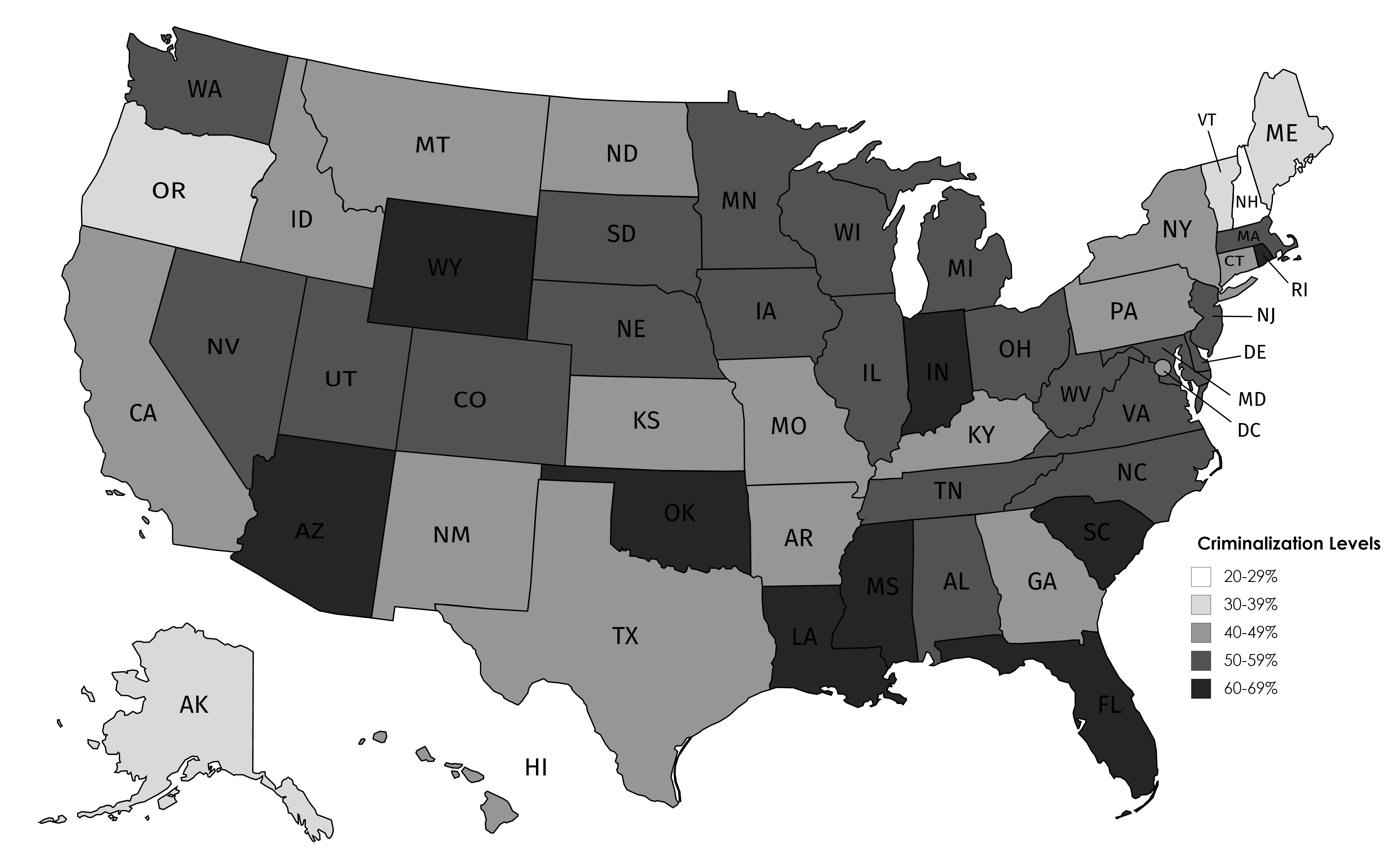 P. Christian Adamski - America's Criminalization Levels